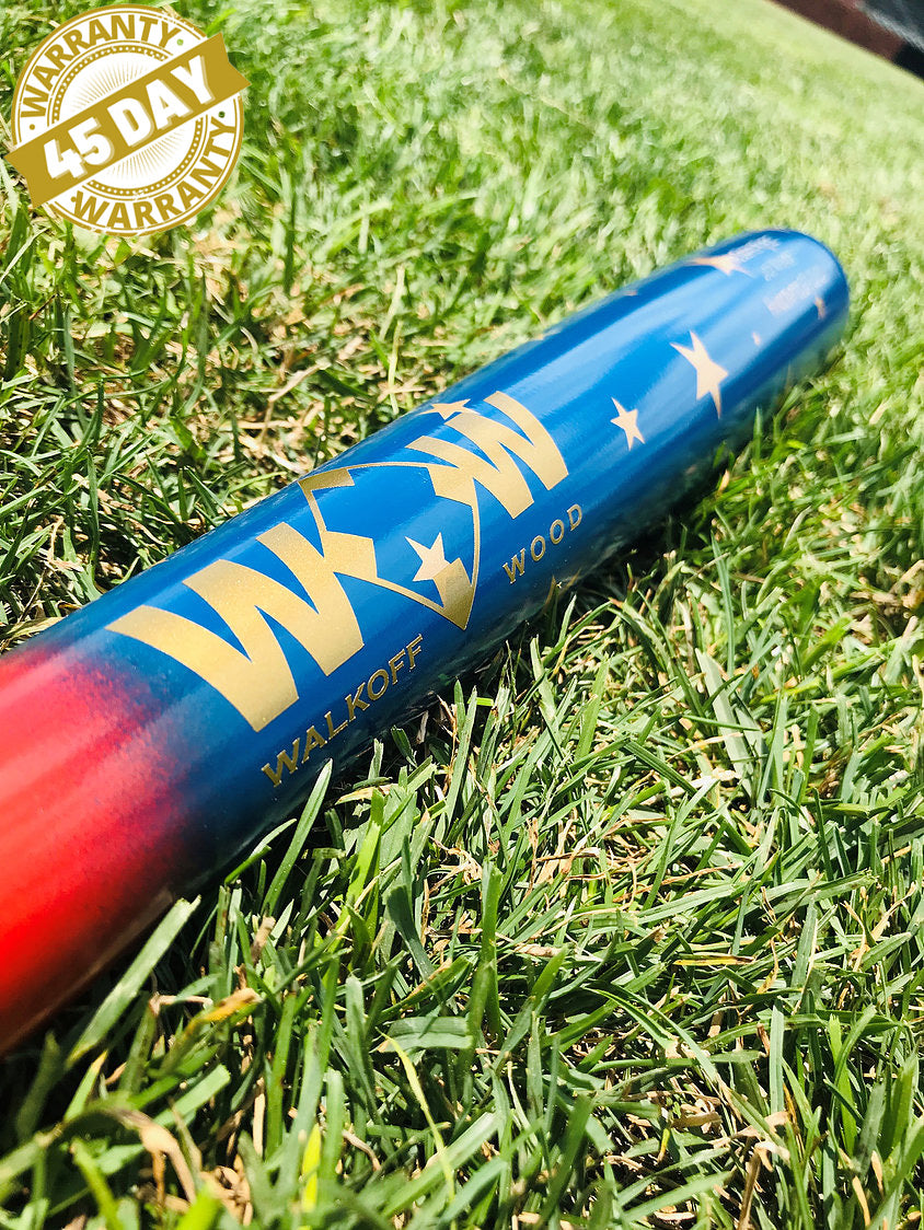 Adult Special Edition Flag Bat – Walkoff Wood Bat Co.